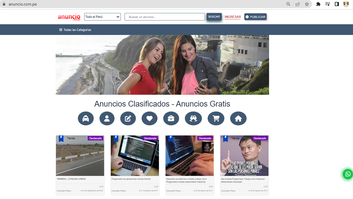 El líder en anuncios clasificados - Busca, compra y vende cerca de ti ...